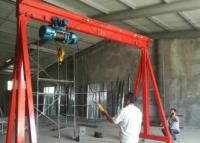 China Workshop Mini Lifitng Height 3M 6 Ton Movable Gantry Crane for sale