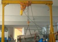 China Workshop Mini Lifitng Height 3M 6 Ton Movable Gantry Crane for sale