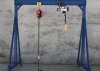 China Laboratory Warehouse Height 5M 3T Manual Gantry Crane for sale