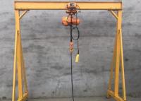 China Laboratory Warehouse Height 5M 3T Manual Gantry Crane for sale