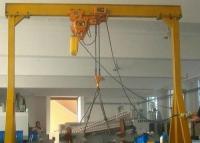 China 7.5 Ton Adjustable Height 2M 6M Portable Gantry Crane for sale