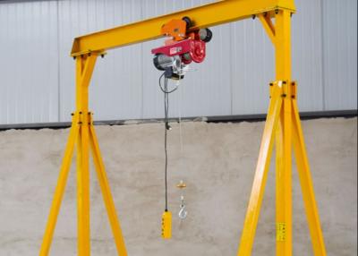 China Mini Type Outdoor Span 5M Portable Gantry Crane for sale
