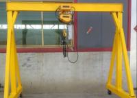 China Mini Type Outdoor Span 5M Portable Gantry Crane for sale