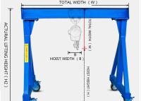 China A4 5t Gantry Crane for sale