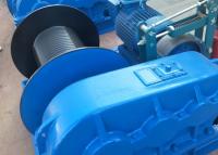 China Wire Rope 34m/min Industrial Electric Winch For Construction Material for sale