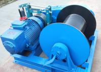 China Wire Rope 34m/min Industrial Electric Winch For Construction Material for sale
