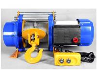 China Small 1 Ton Rope Length 100m Industrial Electric Winch for sale