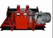 China Rope 50m Double Drum Electric Winch for sale