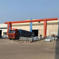China Soft Starting Stopping 8m Height 8T Building Gantry Crane for sale