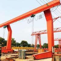 China Steel Box Type 20T Single Beam Gantry Crane Electric Hoist for sale