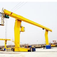 China Working Duty A5 Cabin Control Single Girder Gantry Crane for sale