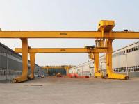 China Electric Top Running Single Girder Gantry Crane Span 18m-35m for sale