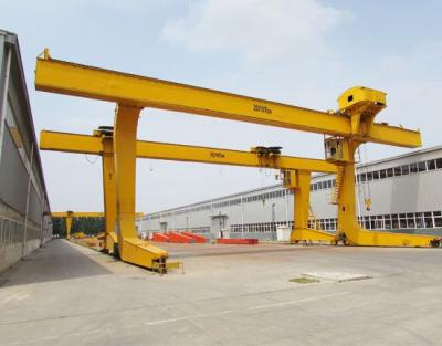 China Electric Top Running Single Girder Gantry Crane Span 18m-35m for sale