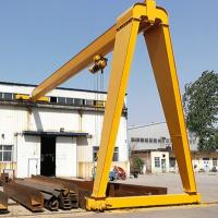 China BMH Model Semi Single Girder Gantry Crane 17 Ton Box Type Easy Installation for sale