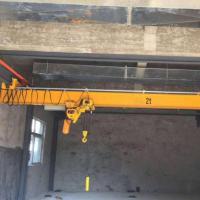 China 7.5 Ton LX Model Suspension Single Beam EOT Crane 8m Span for sale