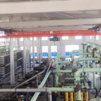 China 5T Height 7m Under Hung Single Girder Overhead Travelling Crane With Hoist for sale