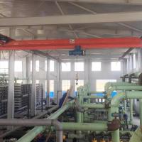 China 5T Height 7m Under Hung Single Girder Overhead Travelling Crane With Hoist for sale