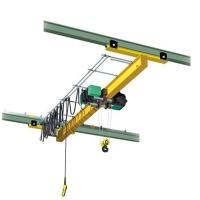 China LX Type 1T Underhung Electric Hoist Overhead Travelling Crane 3 Phase Power Supply for sale