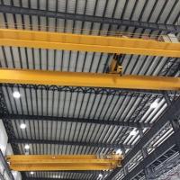 China 35T 5m/min European Overhead Crane Double Beam Frequency Inverter Speed Control for sale