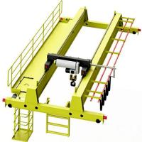 China 25 Ton 10m Span European Type EOT Overhead Crane Double Girder High Efficient for sale