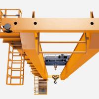 China 65T Heavy Duty European Overhead Crane Modular Design Low Headroom Double Girder for sale