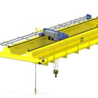China 65T Heavy Duty European Overhead Crane Modular Design Low Headroom Double Girder for sale