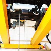 China 100 Ton European Type Double Beam Overhead Crane For Mould Lifting Strong Rigidity for sale