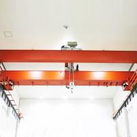 China 100 Ton European Type Double Beam Overhead Crane For Mould Lifting Strong Rigidity for sale