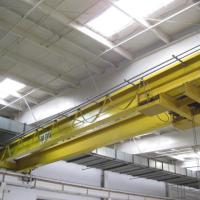 China 75T Underslung Eot Crane Euro Hoist With Welded Box Girders 3 Phase for sale