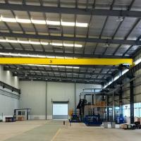 China 25T Single Girder Eot Crane Height 18m Low Noise Direct Drive for sale