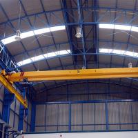 China 12T Single Girder Overhead Travelling Crane Electric Wire Rope Hoist MD Double Speed for sale