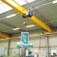 China 12T Single Girder Overhead Travelling Crane Electric Wire Rope Hoist MD Double Speed for sale