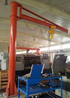 China 3 Ton Aluminum Cantilever Jib Crane Height 2~10m for sale