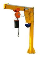 China 2 Ton 360 Degree Column Mounted Jib Crane Compact Design for sale