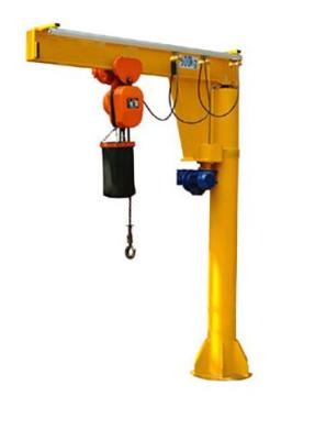 China 2 Ton 360 Degree Column Mounted Jib Crane Compact Design for sale