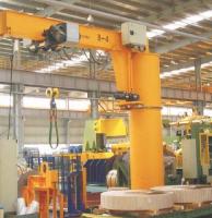 China Workshop Warehouse 2.5T Pillar Mounted Jib Crane Self Supporting for sale