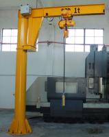 China Workshop Warehouse 2.5T Pillar Mounted Jib Crane Self Supporting for sale