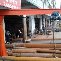 China European Type 4.5 Ton Pillar Mounted Jib Crane Remote Control 3 Phase Power Supply for sale