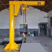 China 180 Degree Rotating 2.5T Swing Jib Crane Lifting Speed 5.6m/Min CE Certificate for sale