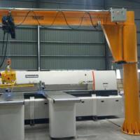 China Button Control 6 Ton Jib Crane Time Saving Material Handling Equipment for sale