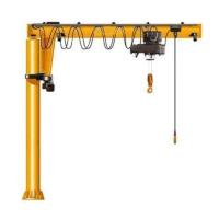 China Span 5m 10 Ton electric jib crane 3 Phase Power 24 Months Warranty for sale