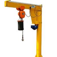 China 12T High Safety Pillar Jib Crane Lifting Speed 6.6m/Min Arm Length 4m for sale
