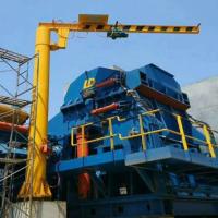 China 12T High Safety Pillar Jib Crane Lifting Speed 6.6m/Min Arm Length 4m for sale