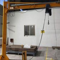 China 7.5 Ton Pillar Mounted Jib Crane Anti Collision System BZD Type Cantilever Crane for sale