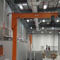 China 1 Ton Pillar Mounted Jib Crane ISO Certificate Flexible Operation for sale