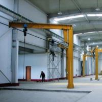 China 1 Ton Pillar Mounted Jib Crane ISO Certificate Flexible Operation for sale