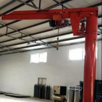 China 1 Ton Pillar Mounted Jib Crane ISO Certificate Flexible Operation for sale