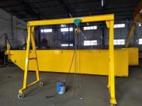 China ISO Certificate 8.5T Portable Gantry Crane Light Weight Assembly Are Easy for sale