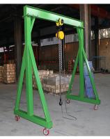 China Lightweight 5 Ton Portable Gantry Crane Electric Chain Hoist for sale