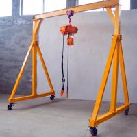 China A Frame Span 7m Mobile Gantry Crane Portable Gantry Hoist 3.5 Ton for sale
